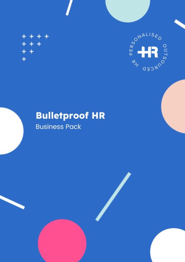 Bulletproof HR Business Pack | Positive HR | HR Packages & Documents